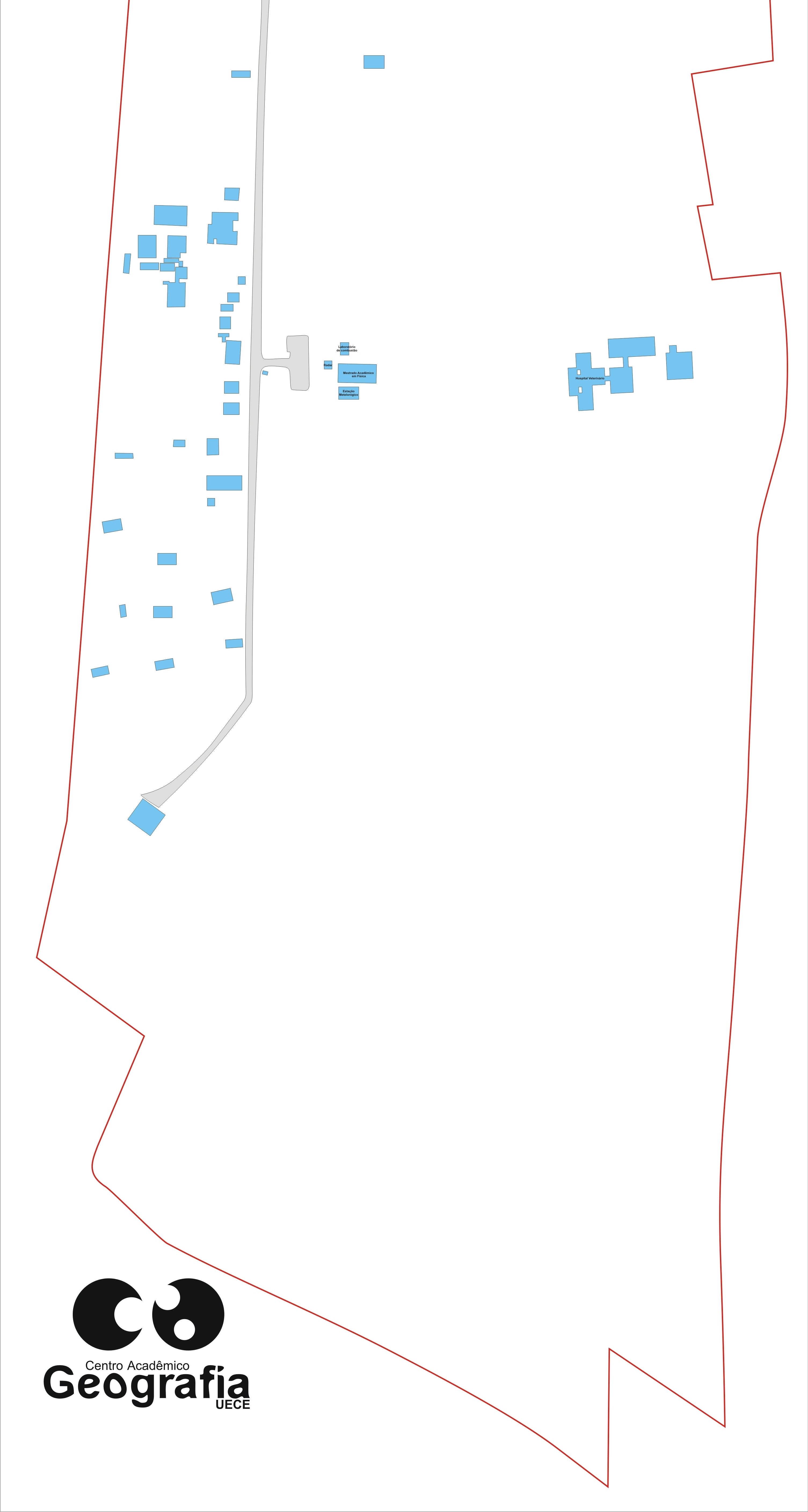 Mapa do Campus Itaperi :: CAGEO - UECE